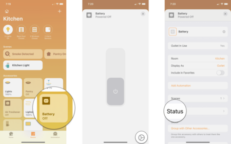 How to adjust notifications and status for your HomeKit
