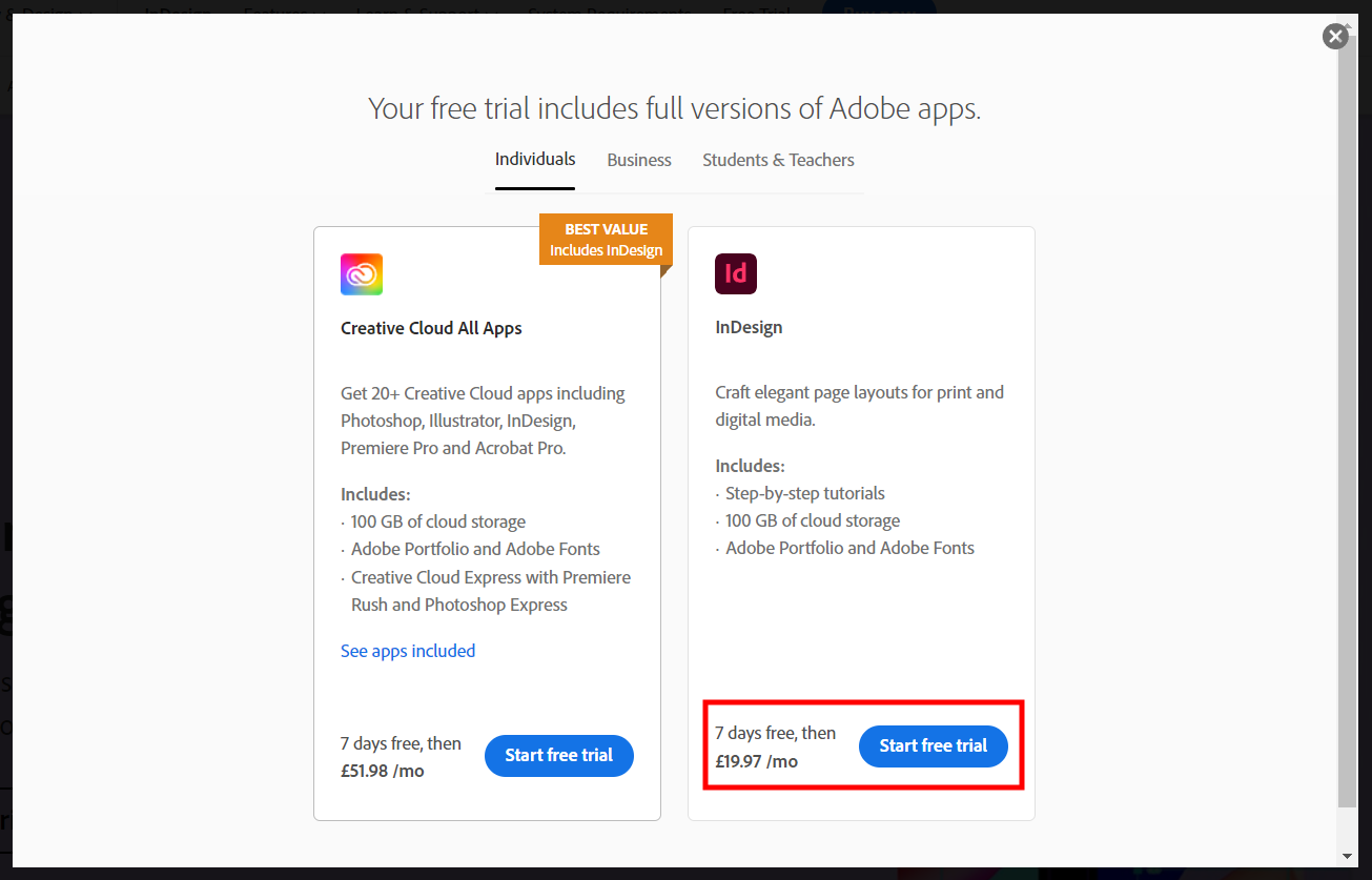 How to get Adobe InDesign?